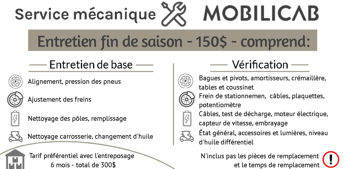 Mobilicab - The largest distributor of golf carts in Quebec and Ontario